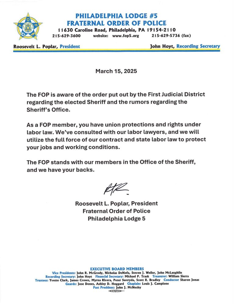 LATEST NEWS – FOP LODGE 5